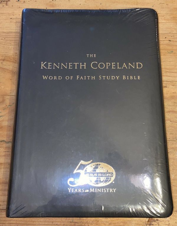 The Kenneth Copeland Word Of Faith Study Bible 50 Year Anniversary ...