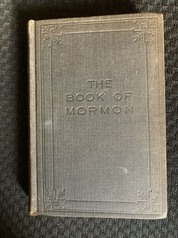 The Book Of Mormon 1st Double Column By Heber J. Grant LDS Joseph Smith ...