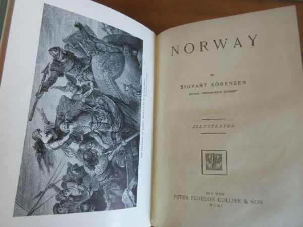Old HISTORY OF NORWAY Book MEDIEVAL KINGS QUEENS WAR CASTLE EUROPE OLAF ...