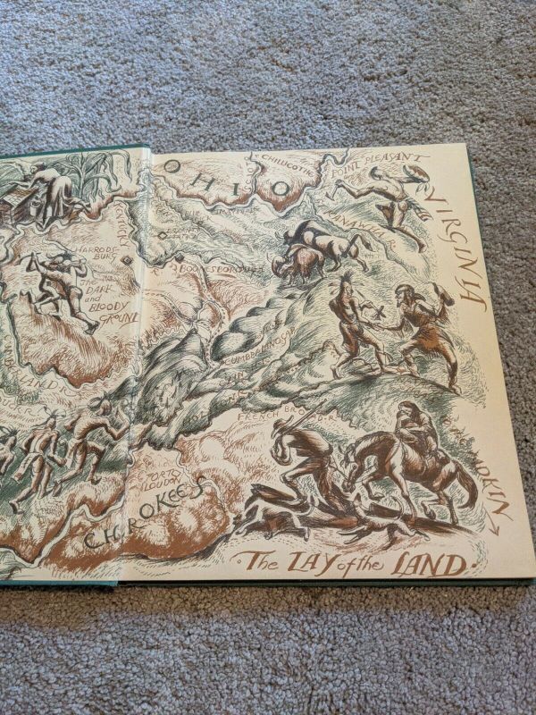 Daniel Boone By James Daugherty - Viking Press 1949 HC Lithographs ...