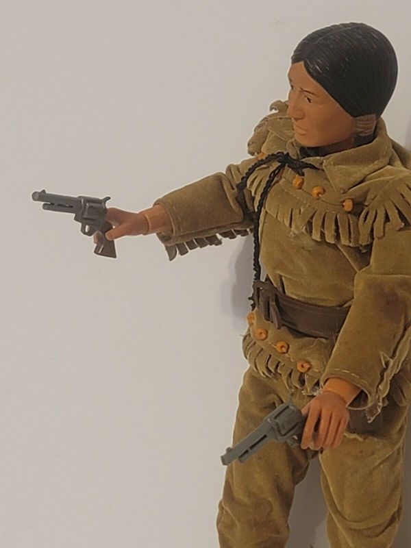 Vintage Tonto Of Lone Ranger Action Figure W 2 Pistols And Belt 1973 ...