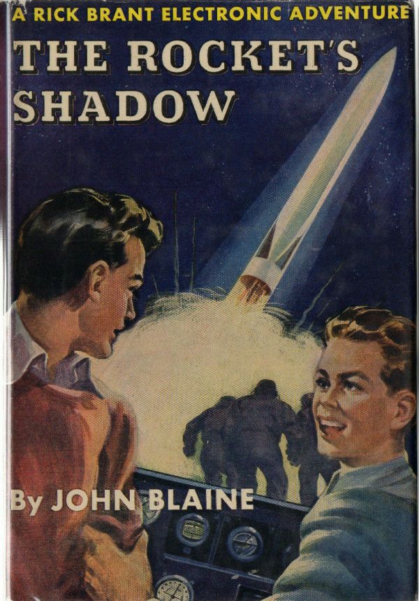RICK BRANT 1 THE ROCKET ' S SHADOW By John Blaine G&D Red Book / Dust ...