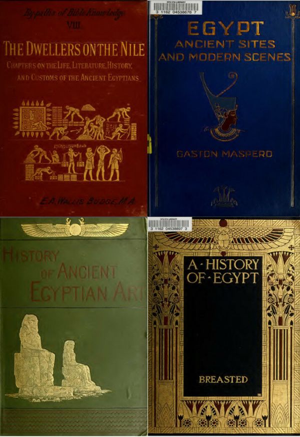 230 OLD BOOKS ON ANCIENT EGYPT & EGYPTIAN ARCHEOLOGY HISTORY PYRAMID ...