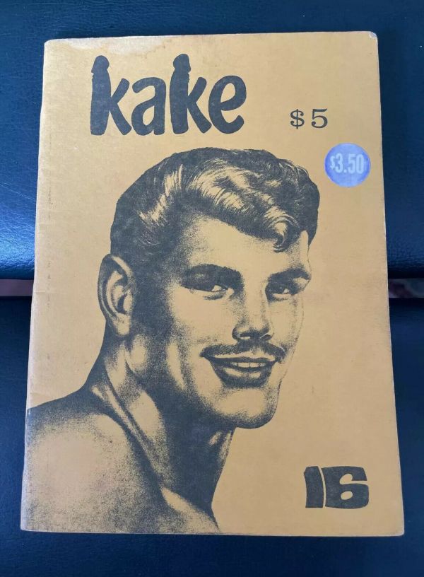 Gold KAKE No 16 TOM Of FINLAND FRENCH GAY Art Male Beefcake Comic ...