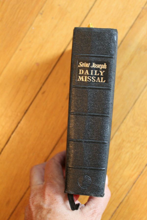 1955 Saint Joseph Daily Missal Rev. Hugo Hoever Catholic English With ...