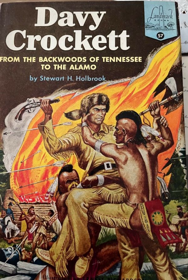 Davy Crockett By Stewart H. Holbrook Dustjacket 1955 | #64586486
