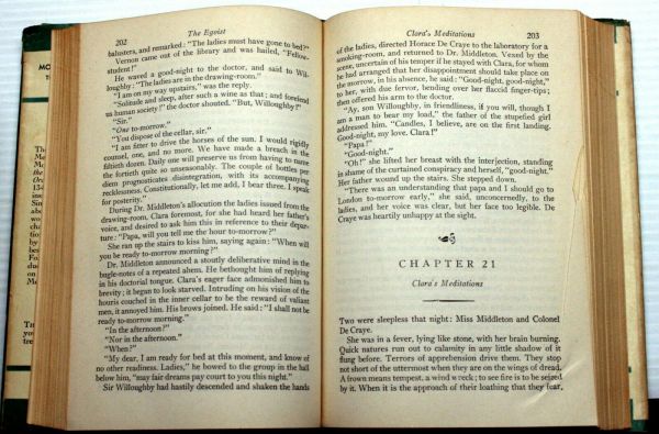 George Meredith THE EGOIST Modern Library 253 HCDJ Toledano 8 (1947 ...