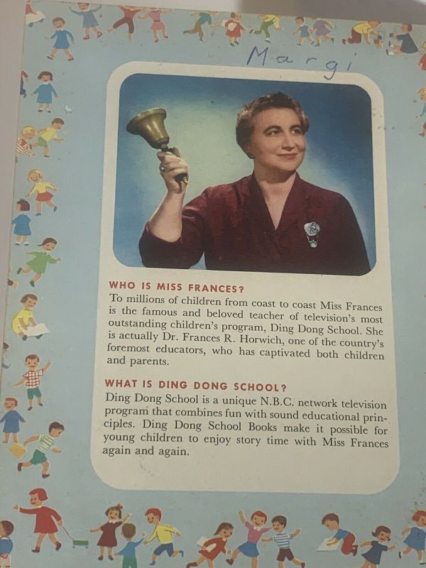My Daddy Is A Policeman. A Ding Dong School Book 1956 By Miss Frances ...
